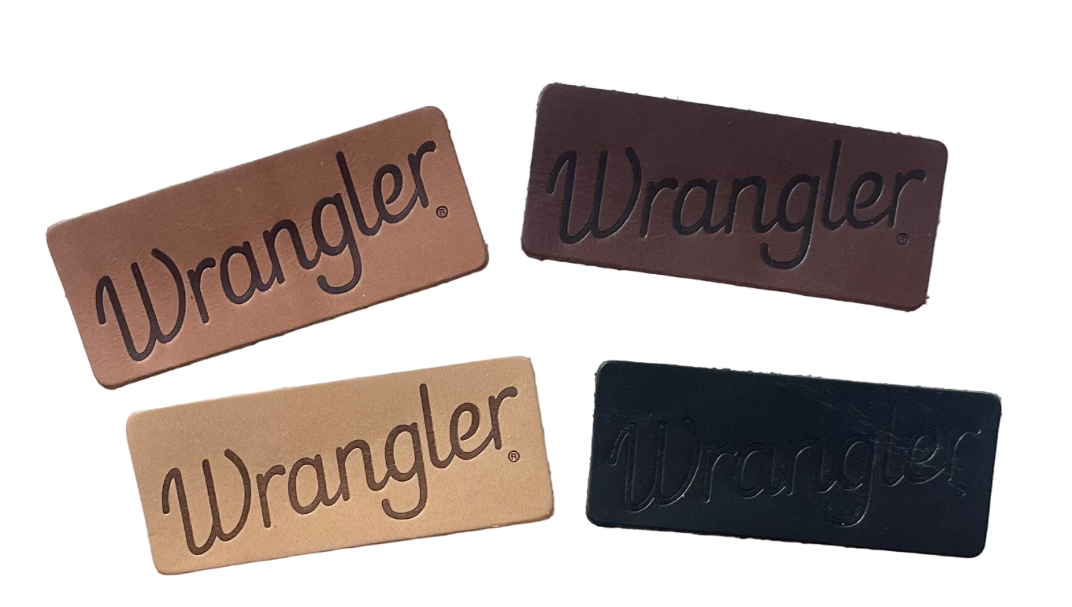 Vintage Wrangler Leather Patches – Built by Wendy